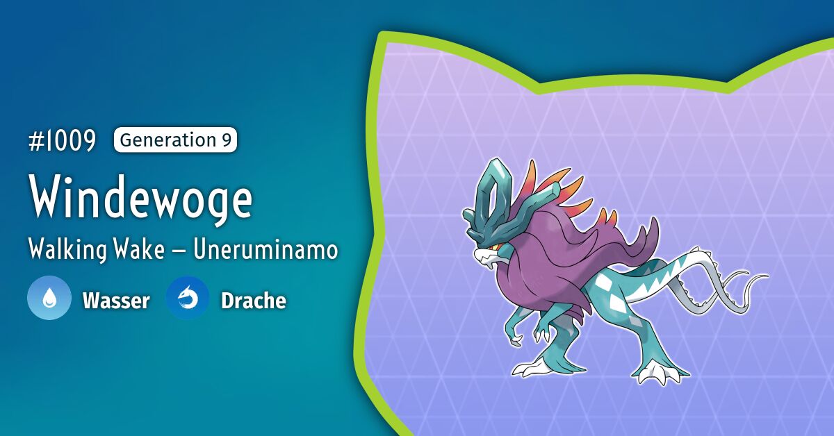 #1009 Windewoge in Pokémon GO — Pokémon GO-Dex — Bisafans.de