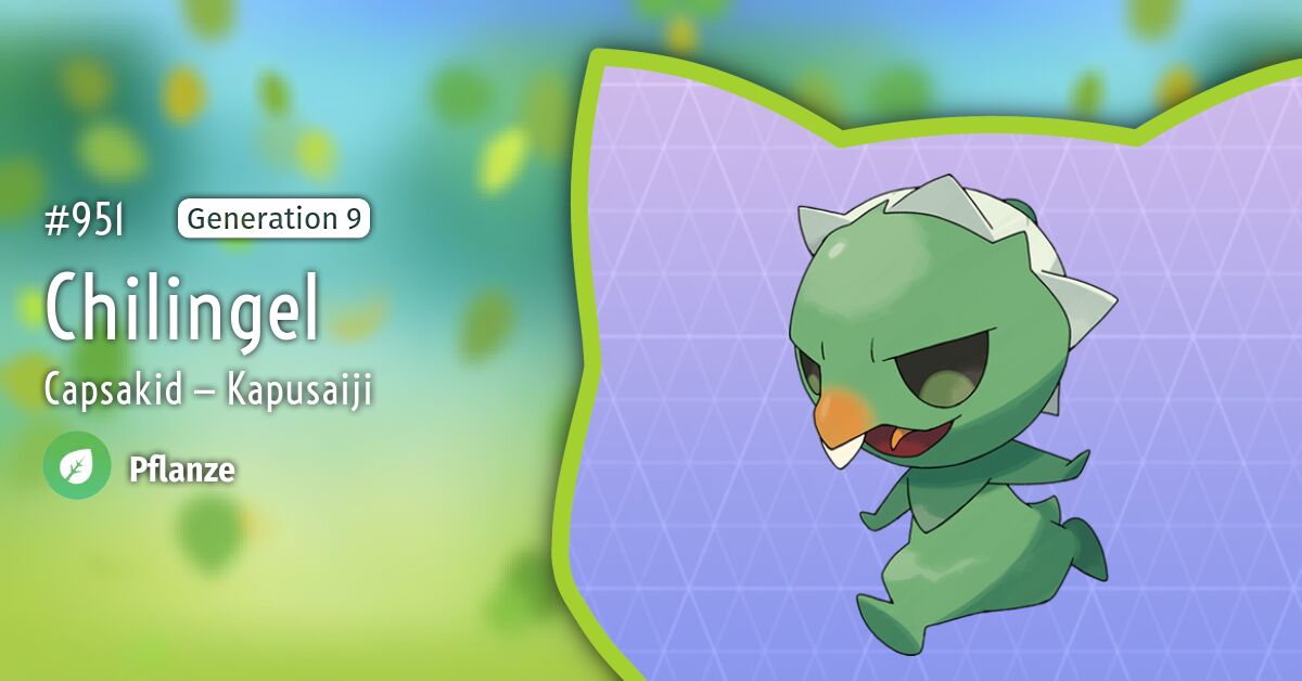 #951 Chilingel in Pokémon GO — Pokémon GO-Dex — Bisafans.de