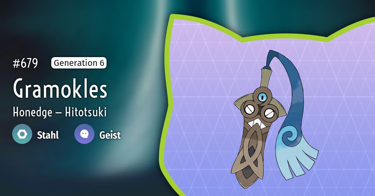 #679 Gramokles — Pokémon GO-Dex — Bisafans.de