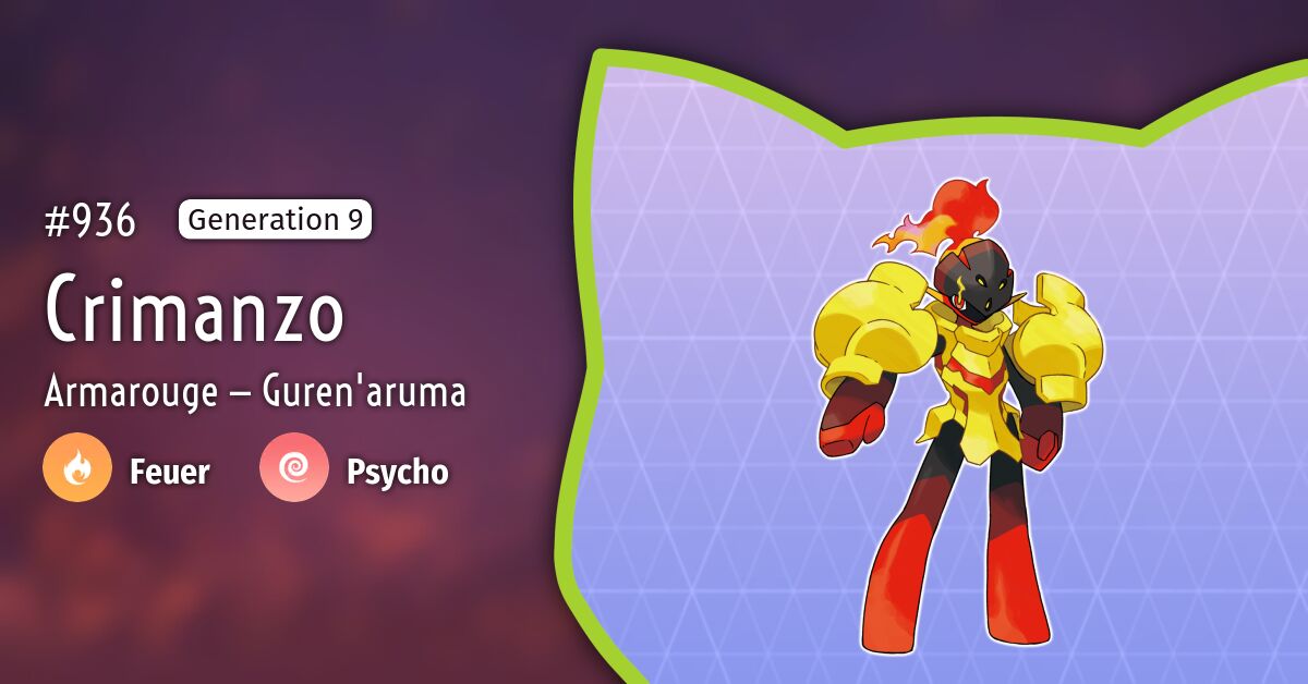 #936 Crimanzo — Pokémon GO-Dex — Bisafans.de