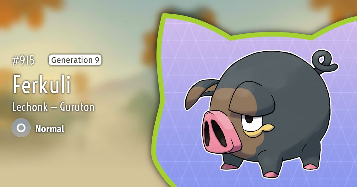 #915 Ferkuli in Pokémon GO — Pokémon GO-Dex — Bisafans.de