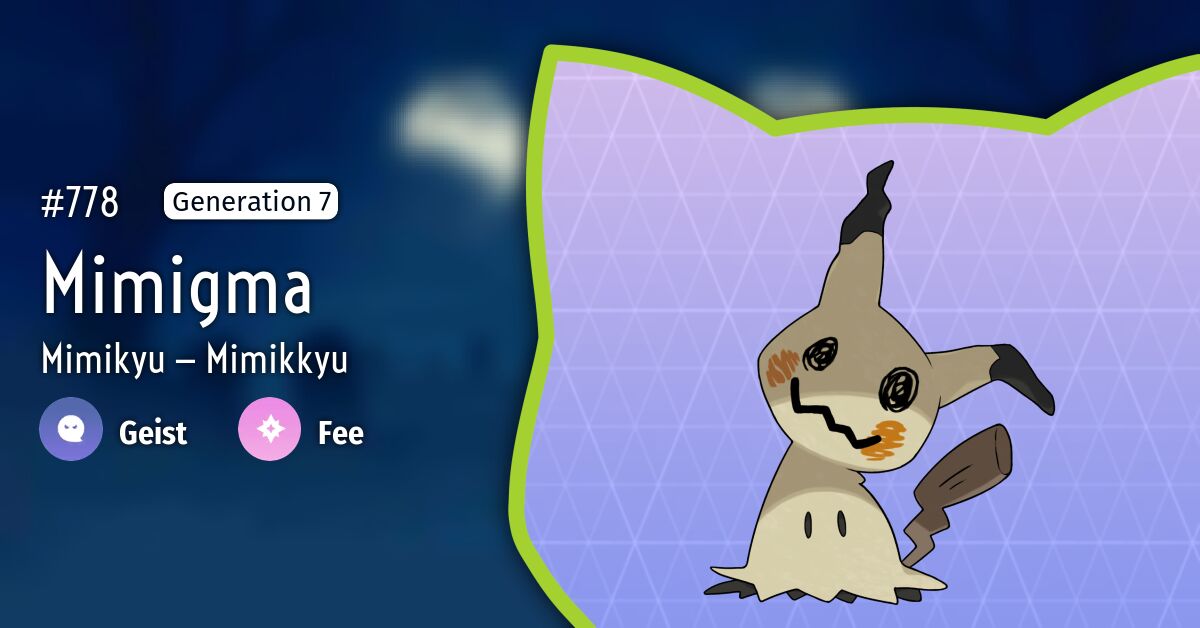#778 Mimigma in Pokémon GO — Pokémon GO-Dex — Bisafans.de