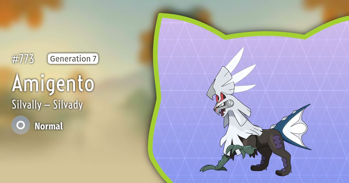 #773 Amigento — Pokémon GO-Dex — Bisafans.de