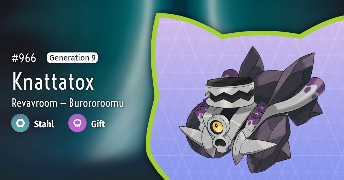 #966 Knattatox in Pokémon GO — Pokémon GO-Dex — Bisafans.de