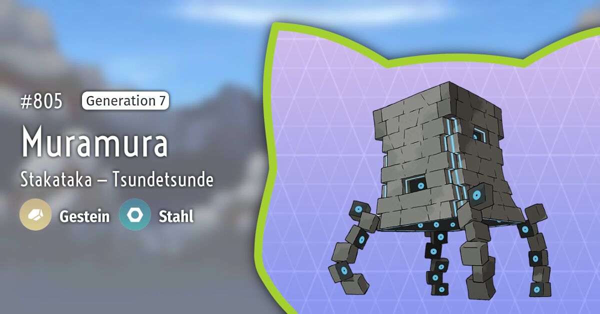 #805 Muramura — Pokémon GO-Dex — Bisafans.de