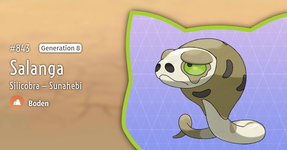 #843 Salanga — Pokémon GO-Dex — Bisafans.de