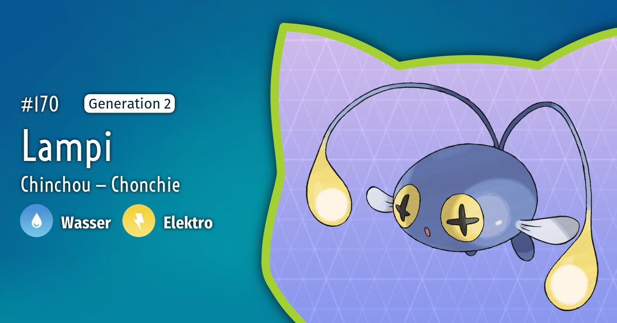 #170 Lampi — Pokémon GO-Dex — Bisafans.de