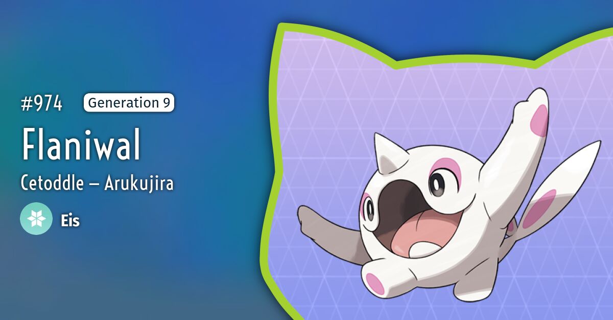 #974 Flaniwal in Pokémon GO — Pokémon GO-Dex — Bisafans.de