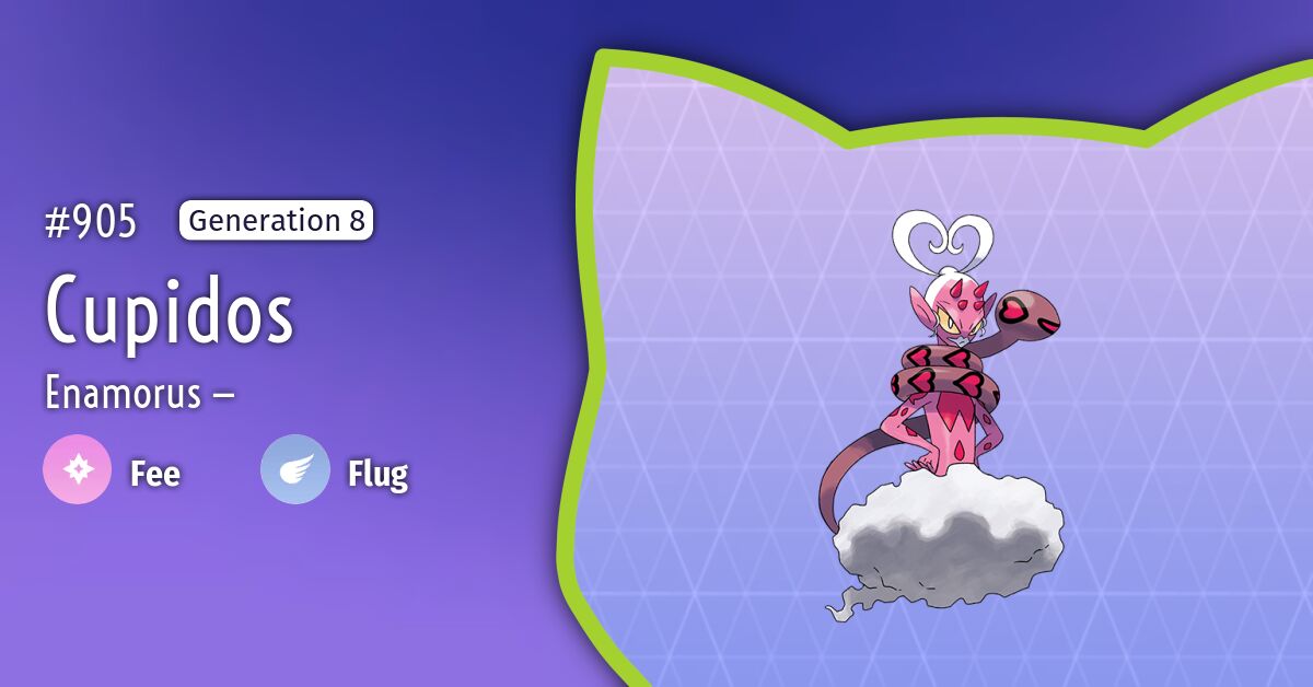 #905 Cupidos — Pokémon GO-Dex — Bisafans.de