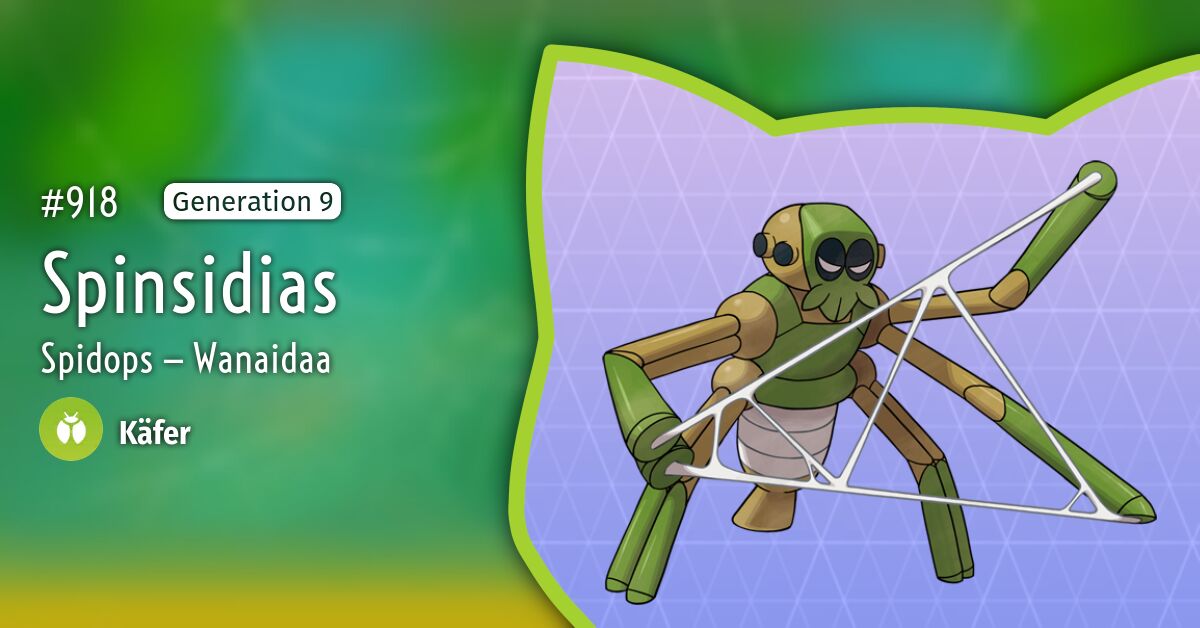 #918 Spinsidias in Pokémon GO — Pokémon GO-Dex — Bisafans.de
