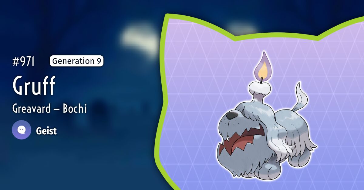 #971 Gruff — Pokémon GO-Dex — Bisafans.de