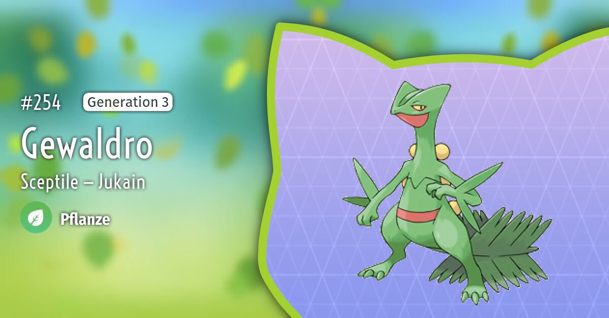 #254 Gewaldro — Pokémon GO-Dex — Bisafans.de