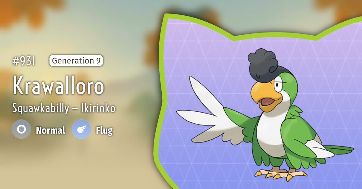 #931 Krawalloro in Pokémon GO — Pokémon GO-Dex — Bisafans.de