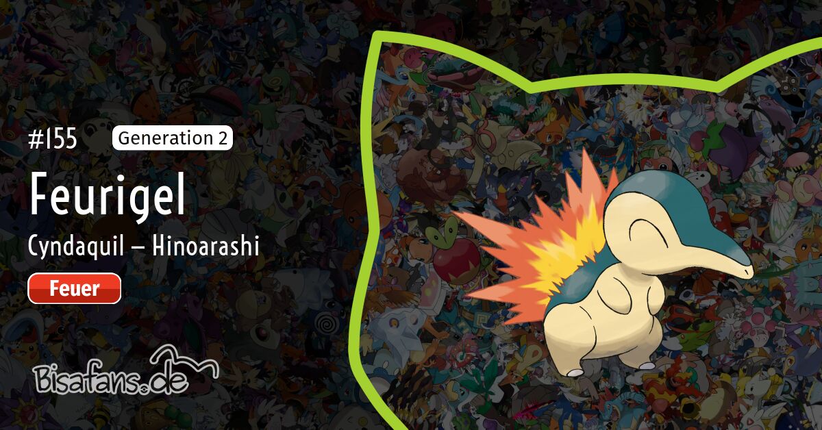 #155 — Feurigel im Pokédex — Bisafans.de