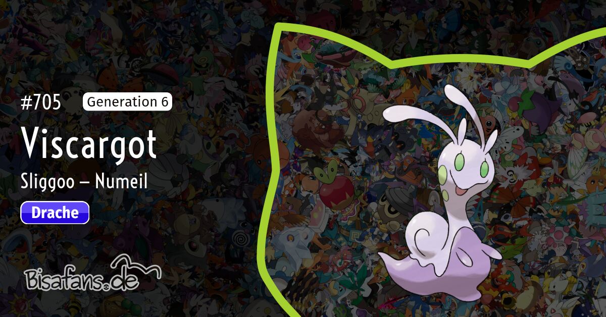 #705 — Viscargot im Pokédex — Bisafans.de