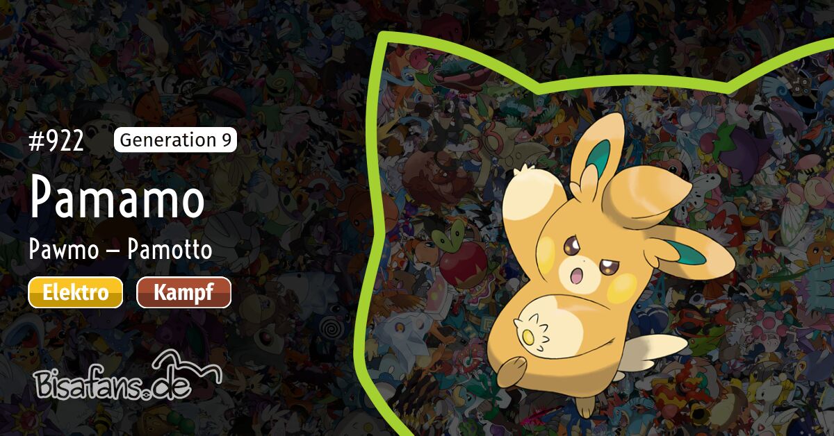 #922 — Pamamo im Pokédex — Bisafans.de