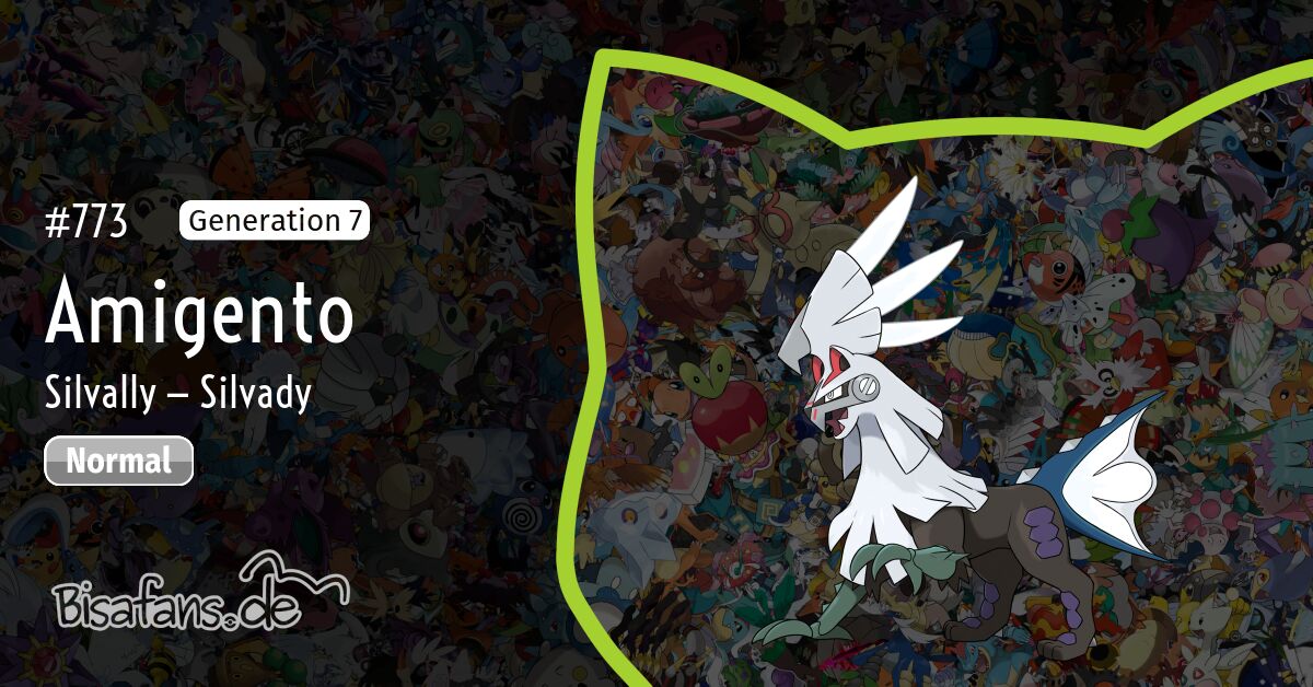 #773 — Amigento im Pokédex — Bisafans.de
