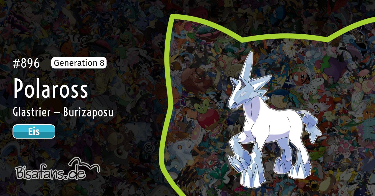 #896 — Polaross im Pokédex — Bisafans.de