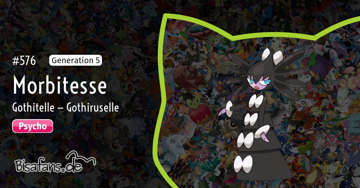 #576 — Morbitesse im Pokédex — Bisafans.de