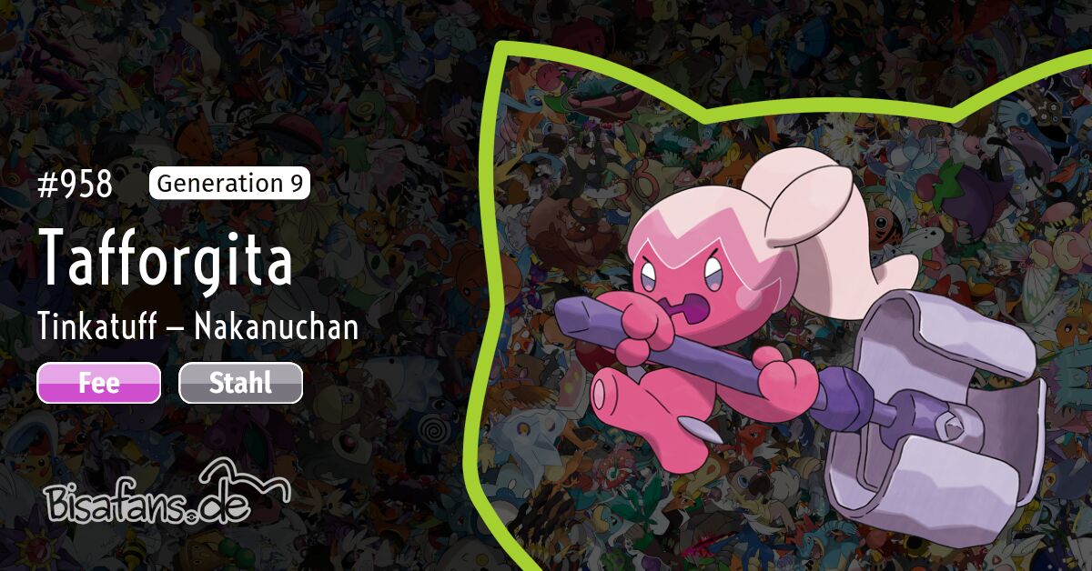 #958 — Tafforgita im Pokédex — Bisafans.de