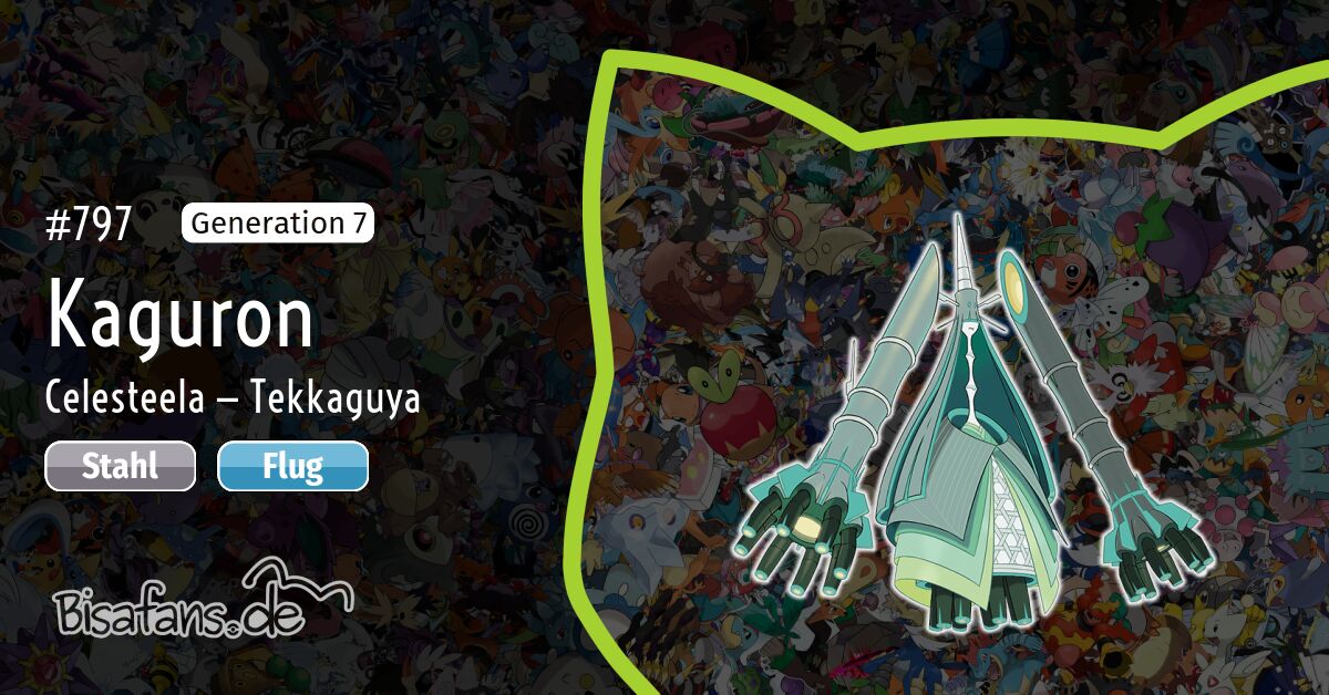 #797 — Kaguron im Pokédex — Bisafans.de