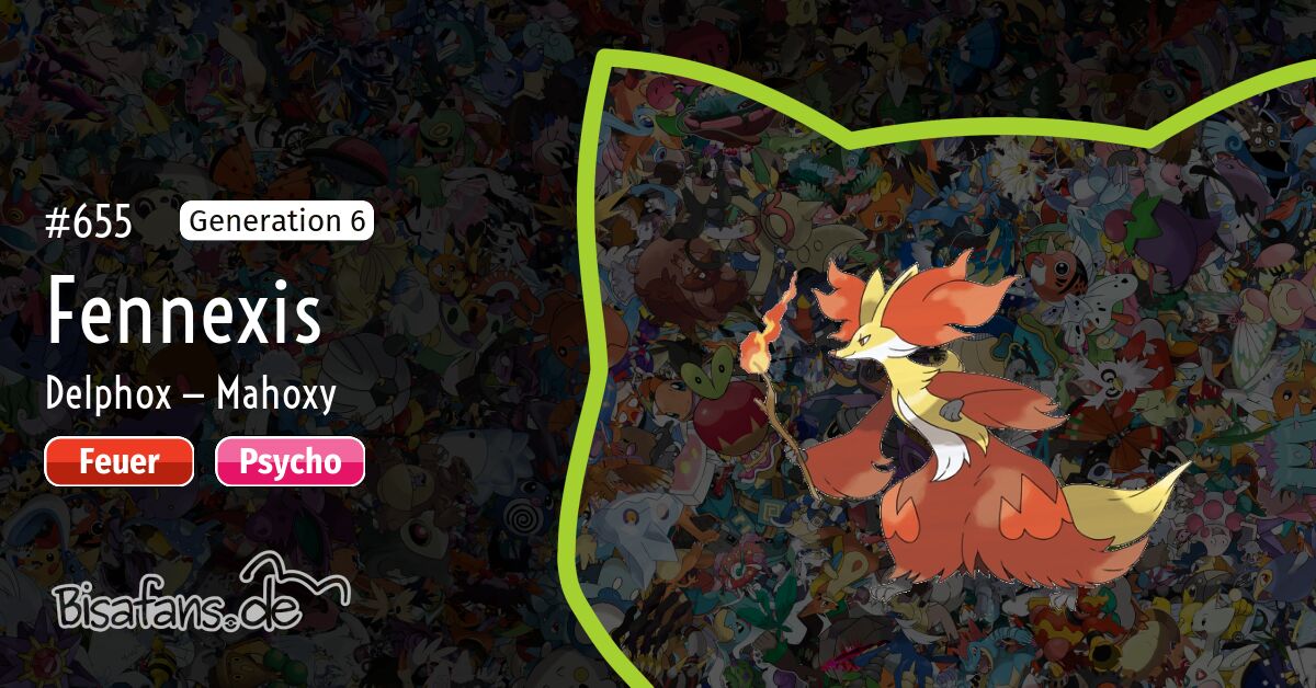 #655 — Fennexis im Pokédex — Bisafans.de