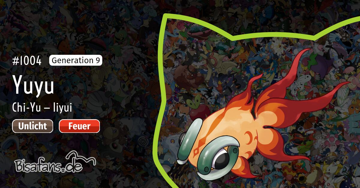 #1004 — Yuyu im Pokédex — Bisafans.de