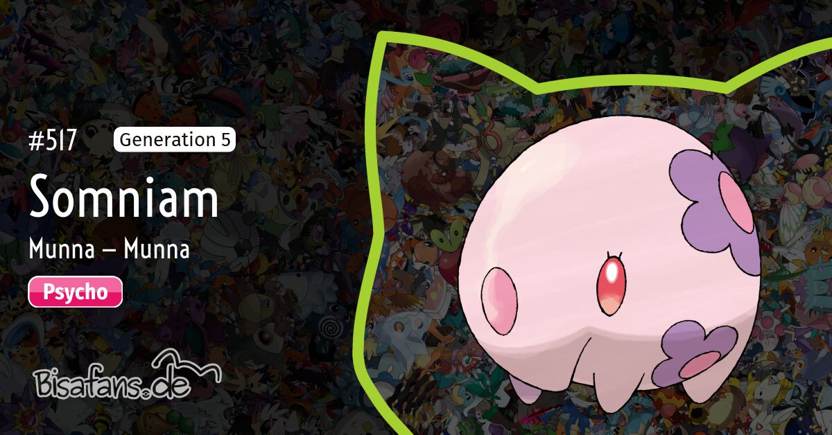 #517 — Somniam im Pokédex — Bisafans.de