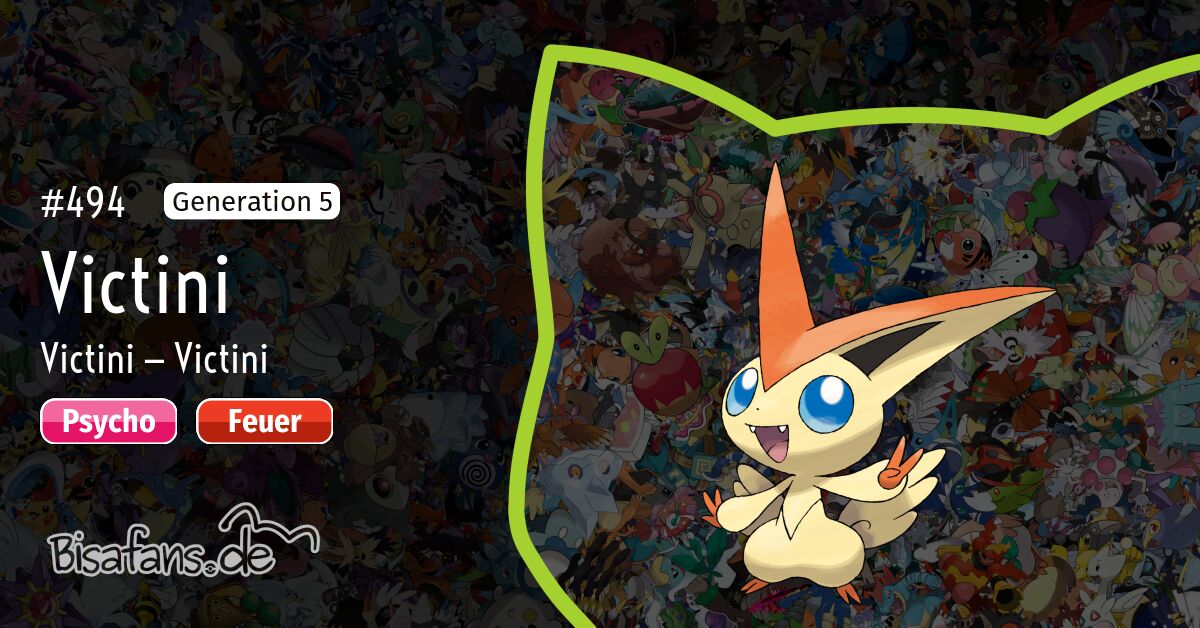 #494 — Victini im Pokédex — Bisafans.de