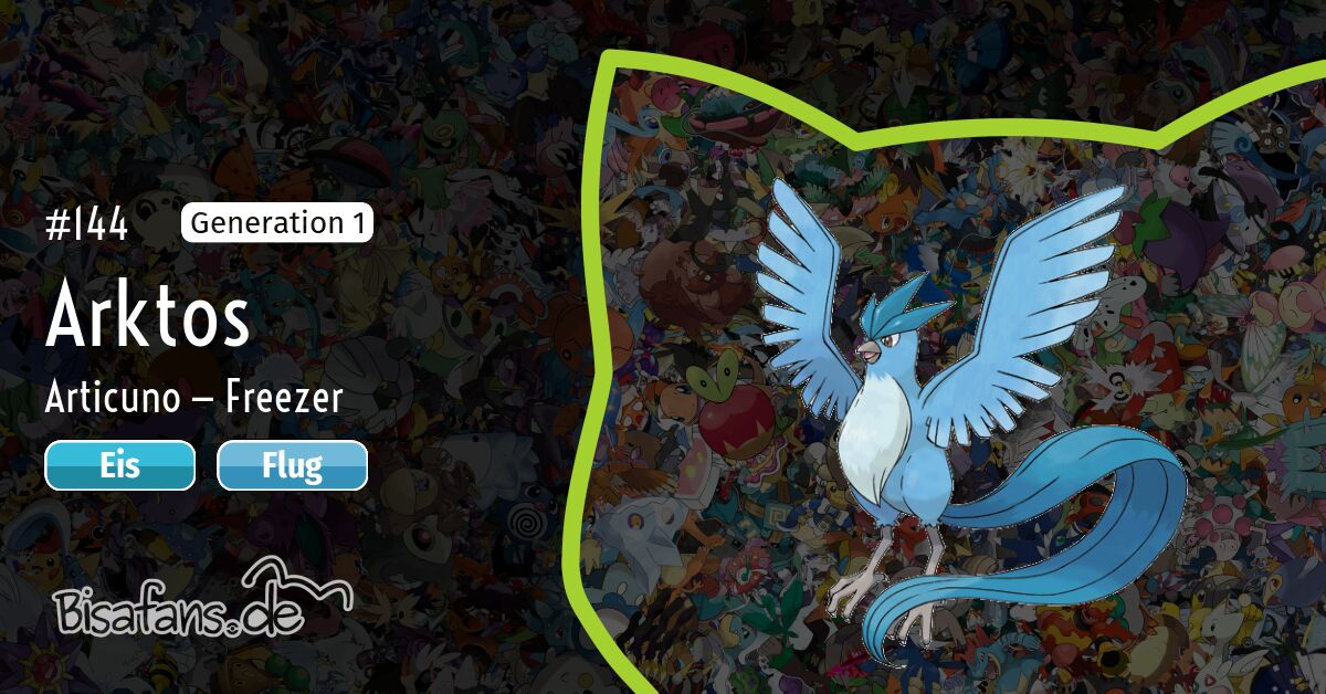 #144 — Arktos im Pokédex — Bisafans.de