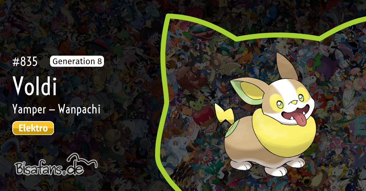 #835 — Voldi im Pokédex — Bisafans.de