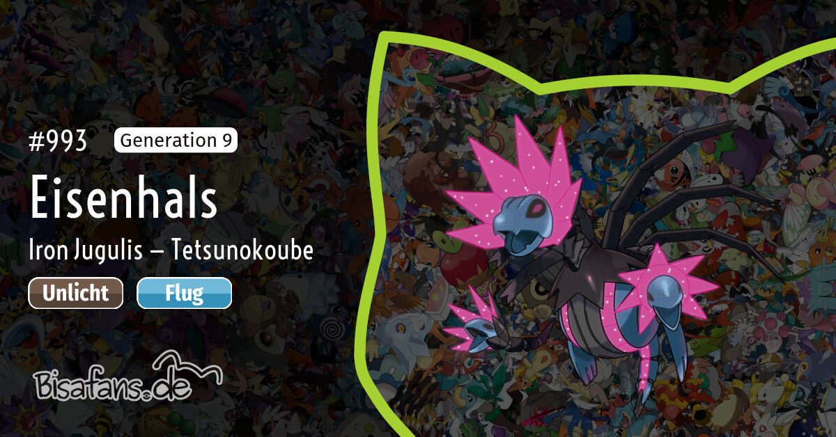#993 — Eisenhals im Pokédex — Bisafans.de