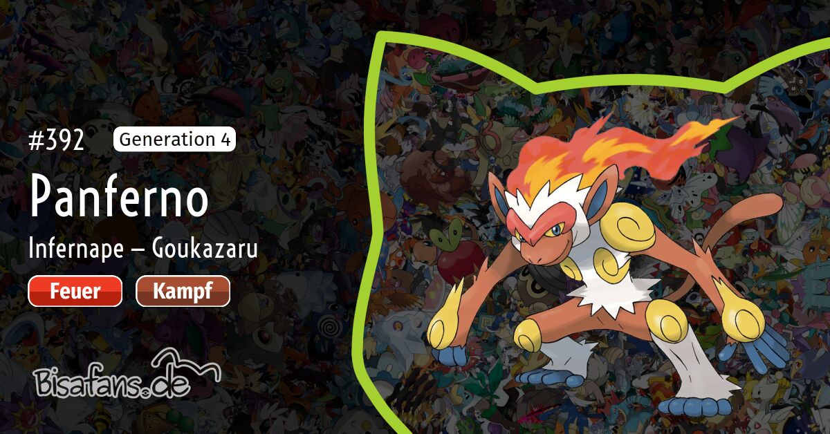 #392 — Panferno im Pokédex — Bisafans.de