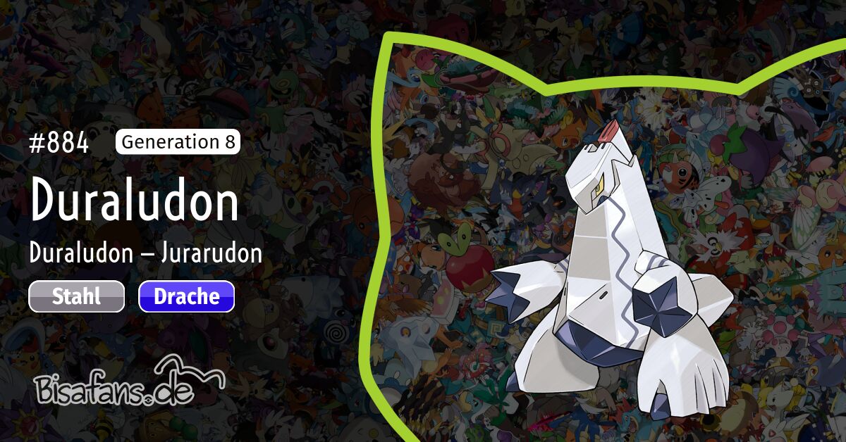#884 — Duraludon im Pokédex — Bisafans.de